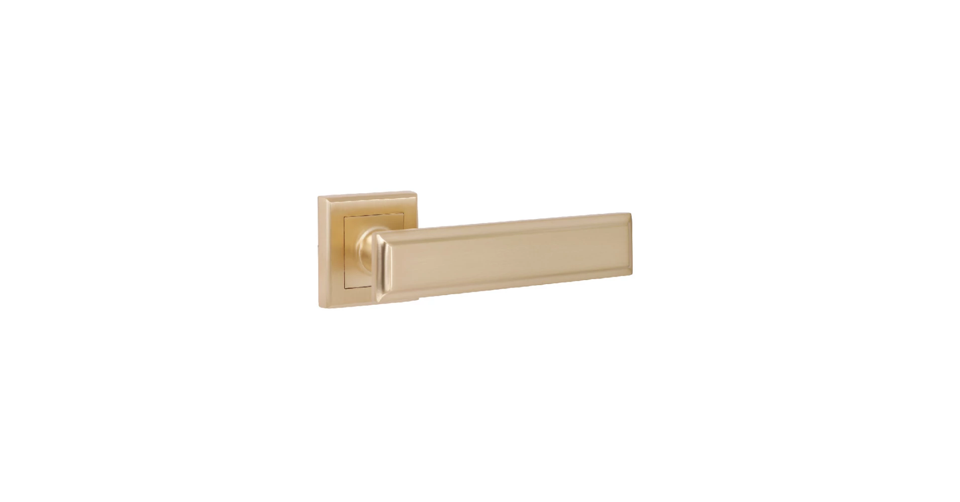 Bussare Plano Welsh gold négyzetrozettás kilincsgarnitúra Q314 ...