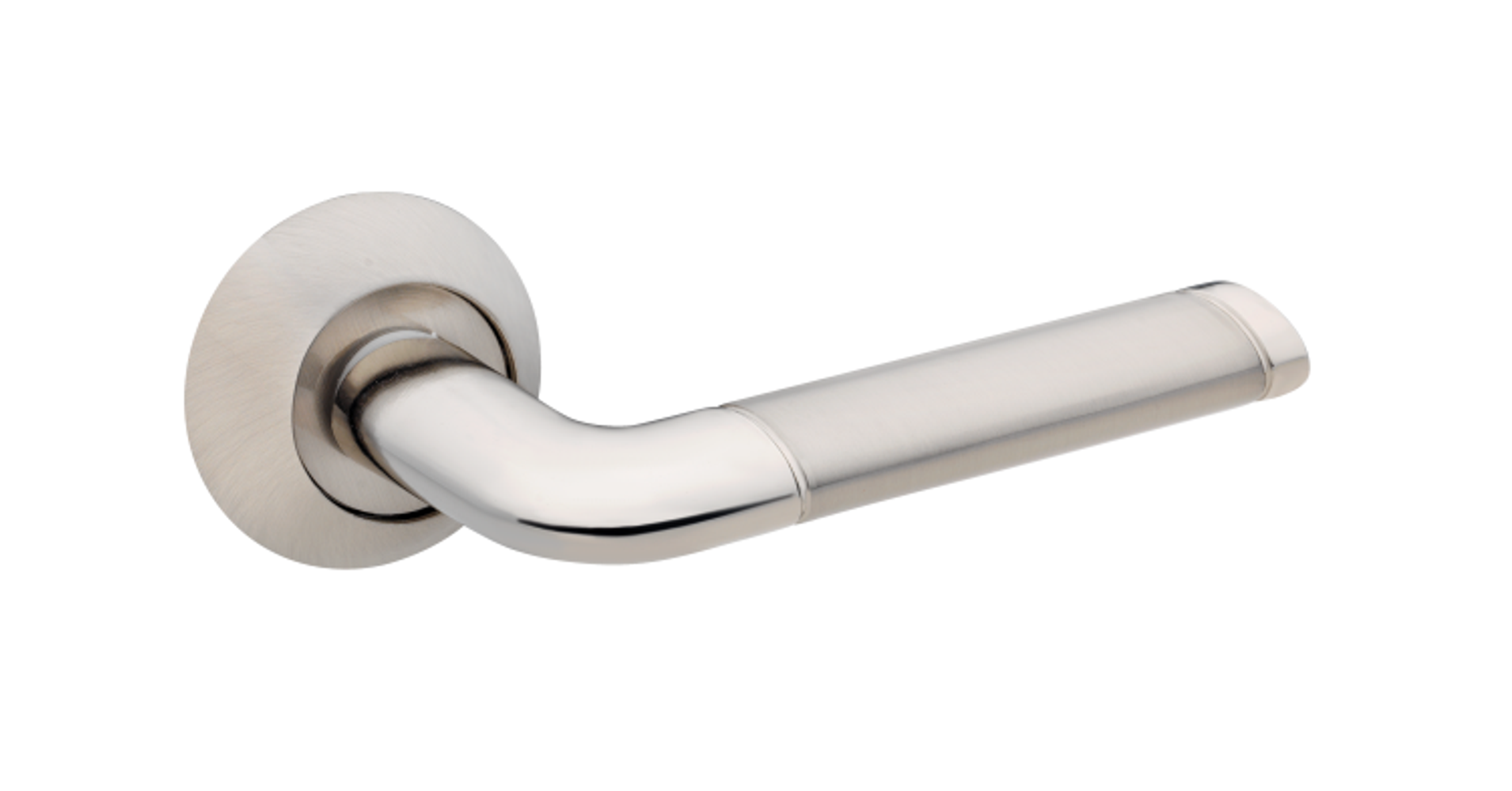 Bussare Classic Lindo króm - szatén króm körrozettás kilincsgarnitúra A ...